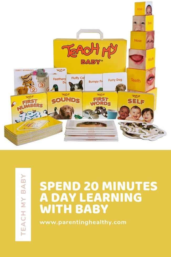Teach My Baby Learning Kit - Spend 20 Minutes a Day Learning with Baby