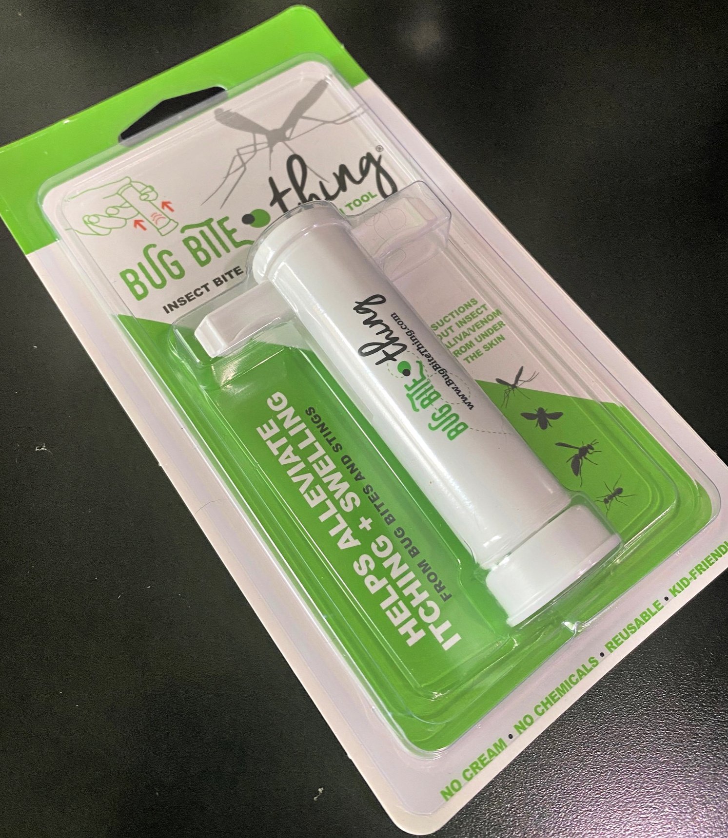 Bug Bite Thing Suction Tool is a Chemical Free Option