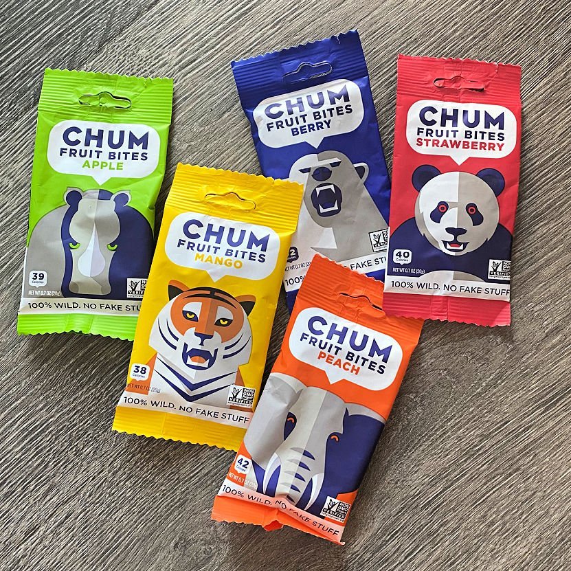 CHUM Fruit Bites have the simplest, purest ingredients