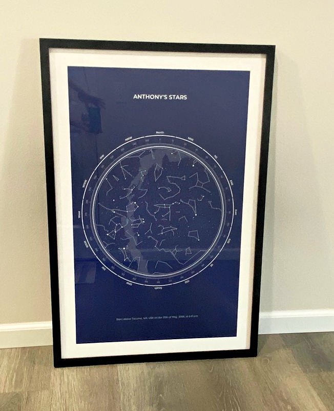 Under Lucky Stars Prints are a unique gift that aligns with the stars ...