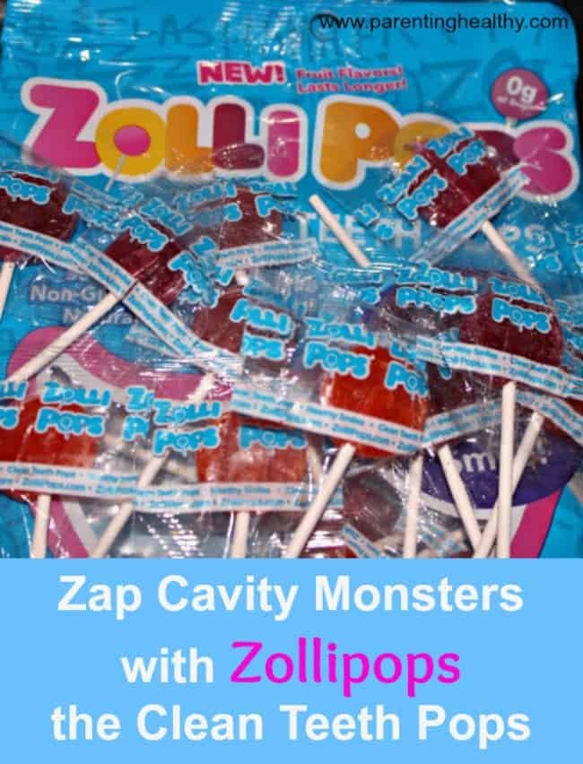 Zap Cavity Monsters with Zollipops the Clean Teeth Pops - Parenting Healthy